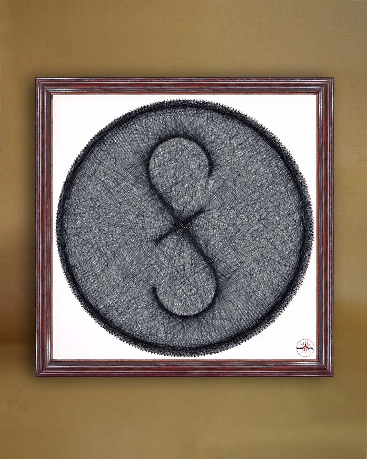 Beautiful String Logo Art - Stringo – PortraitSpider